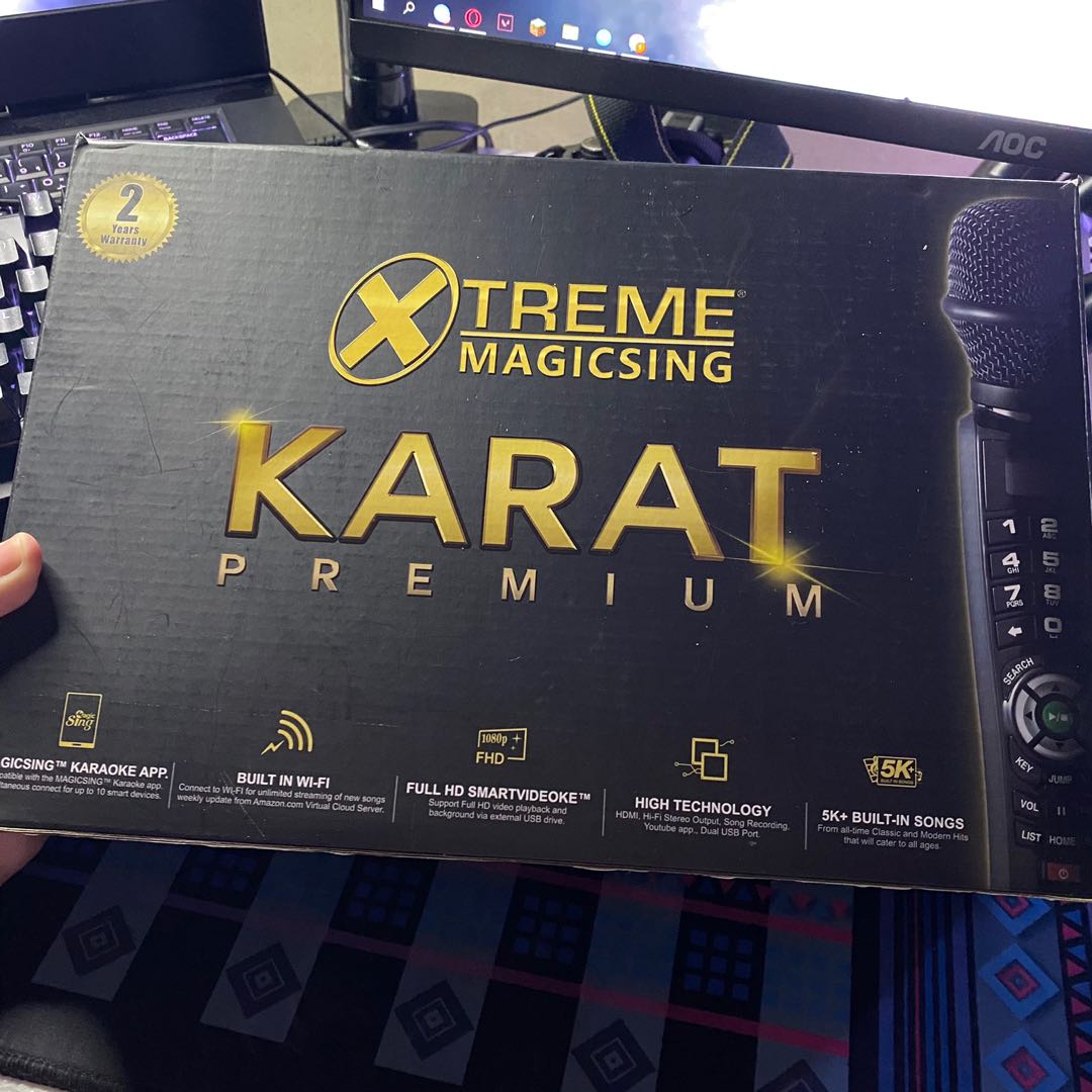Xtreme Magic Sing Karat Premium, Hobbies & Toys, Music & Media, Music ...