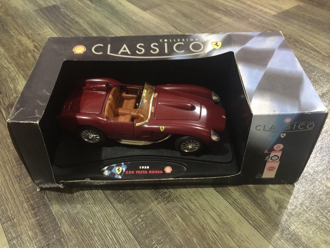 Shell-Ferrari 1958 GTO Testa Rossa Diecast. 1:18.:-), Hobbies & Toys ...