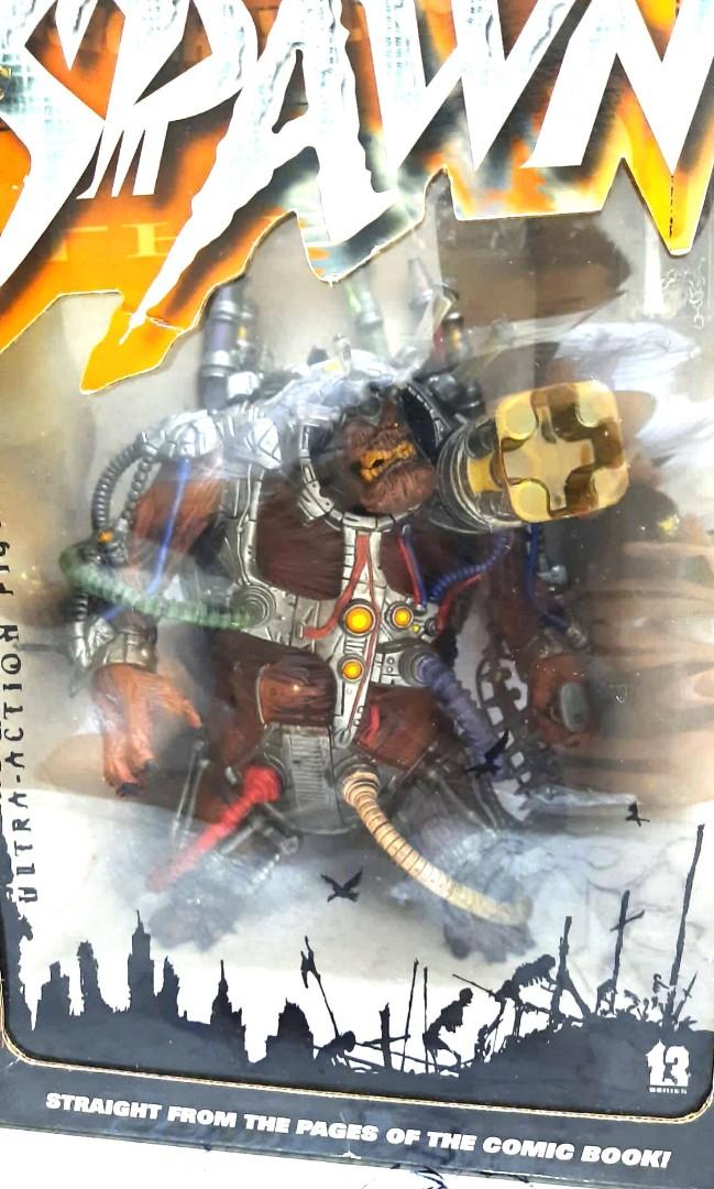 絕版1998年SPAWN 再生俠 CURSE OF THE SPAWN THE DESICCATOR FIGURE, 興趣及遊戲, 玩具 ...