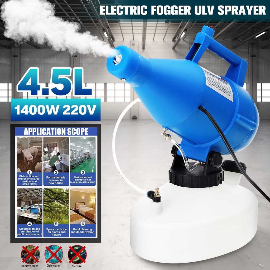 220V Electric ULV Fogger ULV Ultra Low Capacity Cold Fogging Machine ...