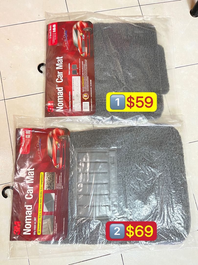 3M car mat, Car Accessories, Accessories on Carousell