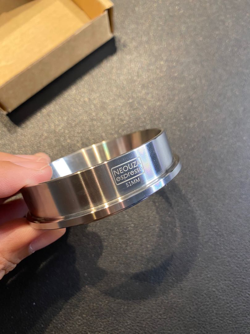 51mm Stainless Steel Dosing Funnel Ring, Furniture & Home Living ...