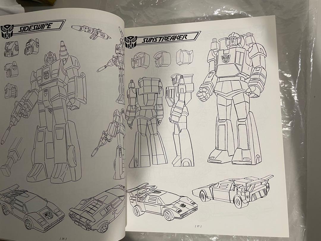 95%新 IDW出版社 絕版設定資料畫集 Transformers : The complete Ark G1 變形金剛, 興趣及遊戲, 書本 ...