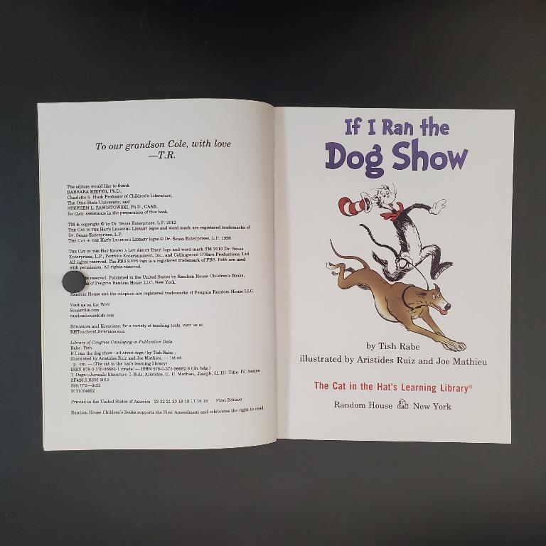 英文兒童圖書/故事書/童話書/繪本 - The Cat in the Hat's Learning Library - If I Ran ...