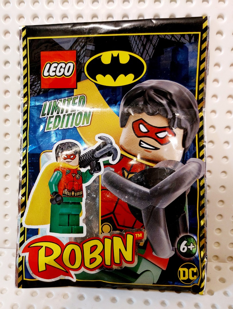 全新 lego 211902 limited edition foil pack 雜誌版 batman DC minifigures ...