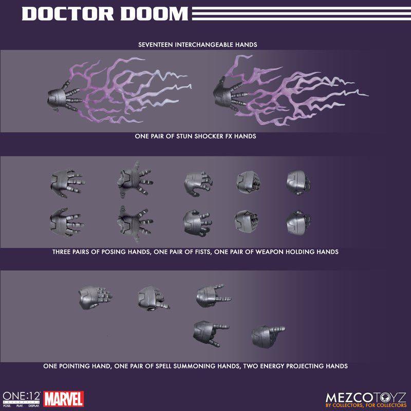 (預訂) Mezco One:12 Doctor Doom, 興趣及遊戲, 玩具 & 遊戲類 - Carousell