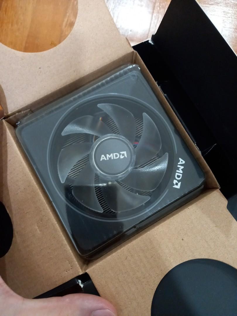 AMD Ryzen 7 3700X Stock Heat Sink Fan, Computers & Tech, Parts ...