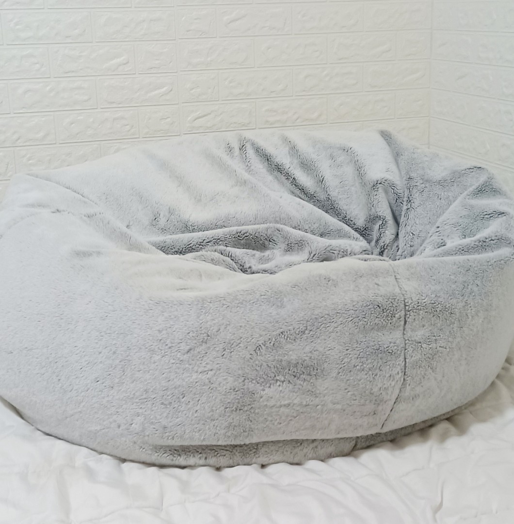ANKO FAUX FUR BEAN BAG, Furniture & Home Living, Home Decor, Cushions ...