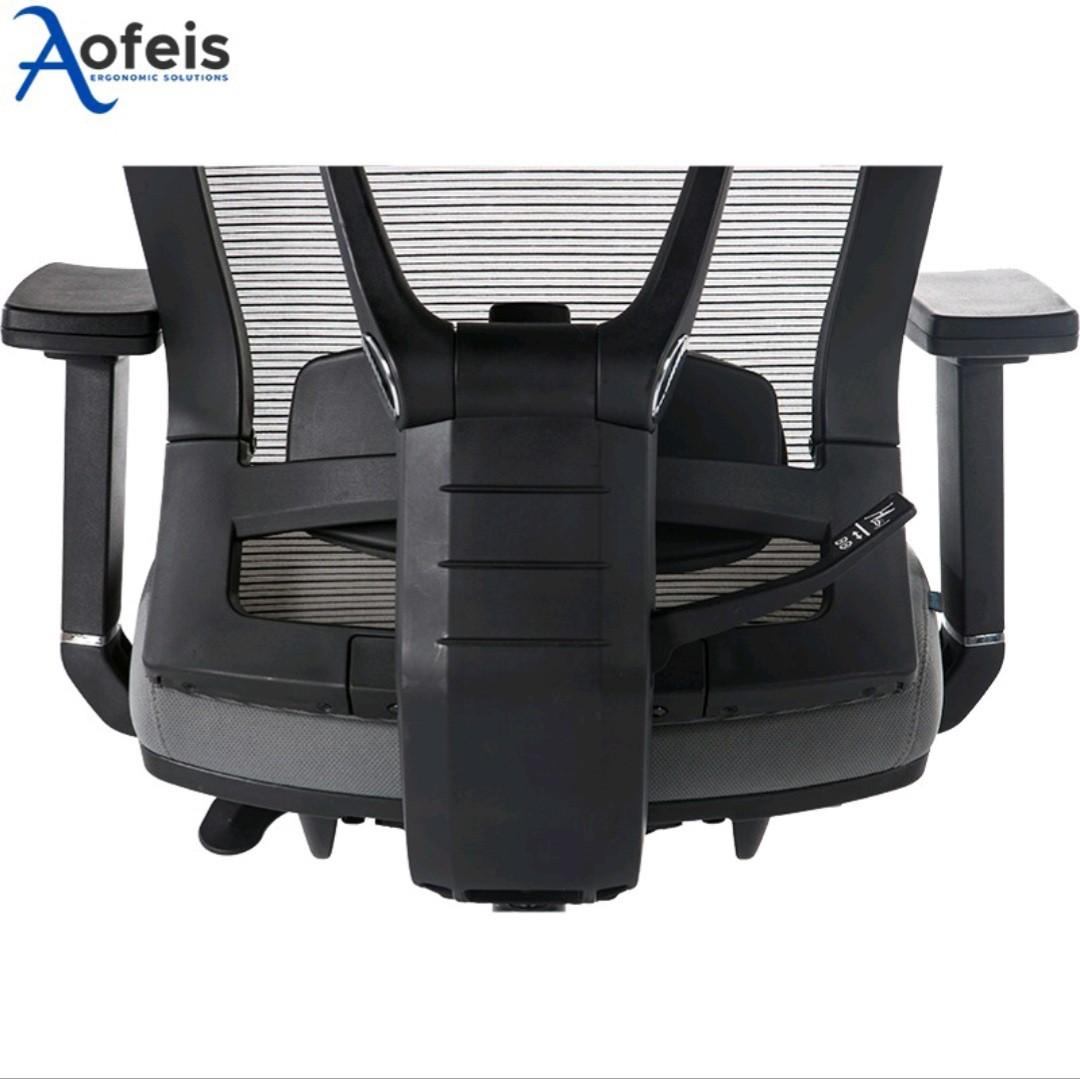 Aofeis ErgoChair with Leg Rest and Office Table, Furniture & Home ...