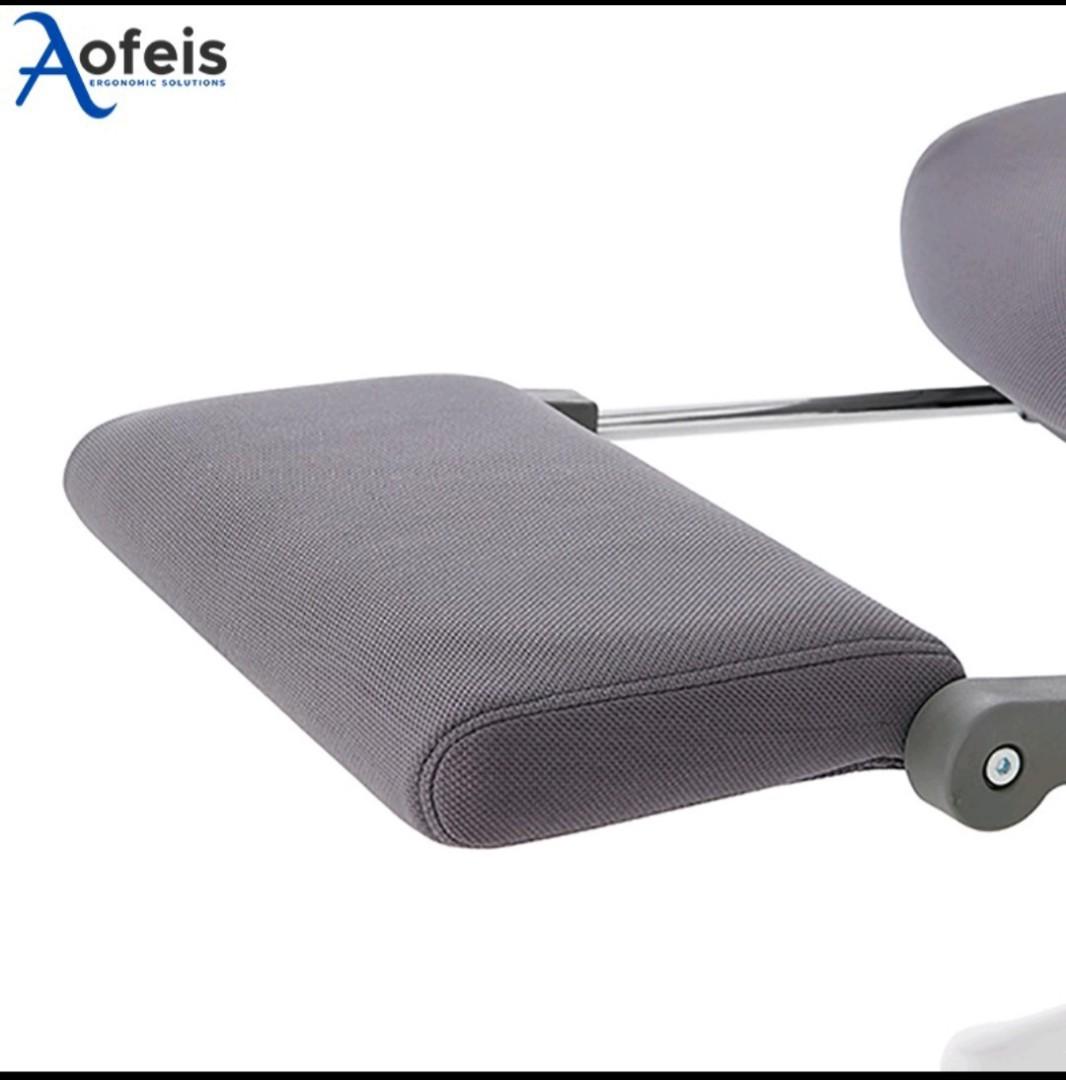 Aofeis ErgoChair with Leg Rest and Office Table, Furniture & Home ...
