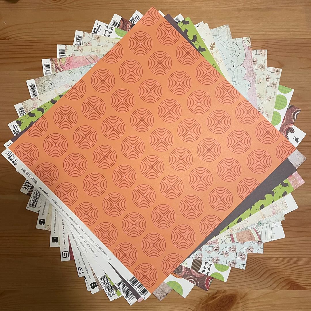 Assorted scrapbook paper, Hobbies & Toys, Stationery & Craft, Craft ...