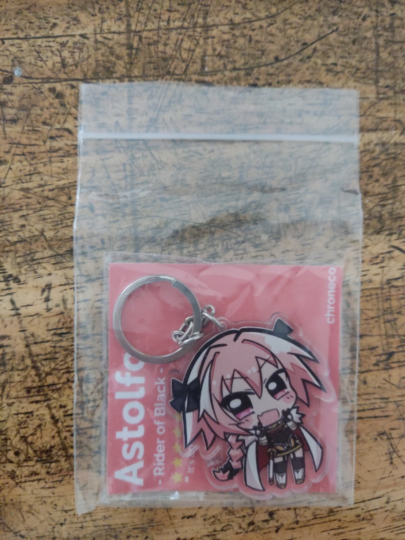 Astolfo keychain, Hobbies & Toys, Memorabilia & Collectibles, Fan ...