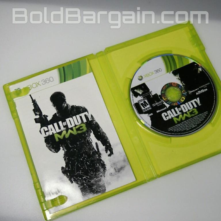Authentic Call of Duty Modern Warfare 3 WM3 Game Disc for Microsoft ...