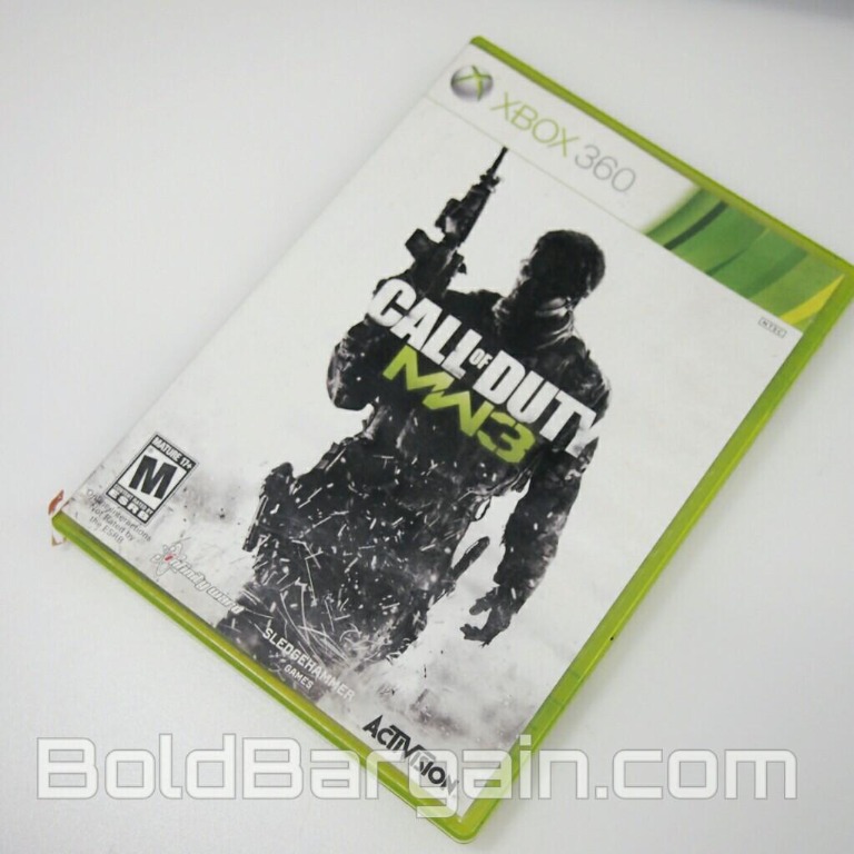 Authentic Call of Duty Modern Warfare 3 WM3 Game Disc for Microsoft ...