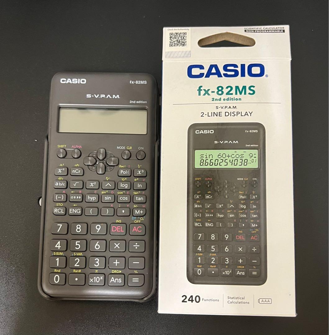 CASIO calculator fx-82MS, Mobile Phones & Gadgets, Other Gadgets on Carousell