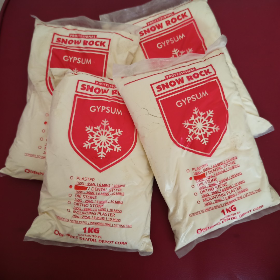 Cast Stone 1kg Dental Material, Health & Nutrition, Medical Supplies ...