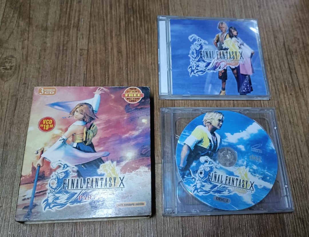 ANIME CD VCD FINAL FANTASY X.., Hobbies & Toys, Music & Media, CDs ...