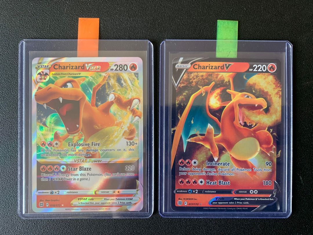 Charizard V V Star Brilliant Stars Set, Hobbies & Toys, Toys & Games on ...