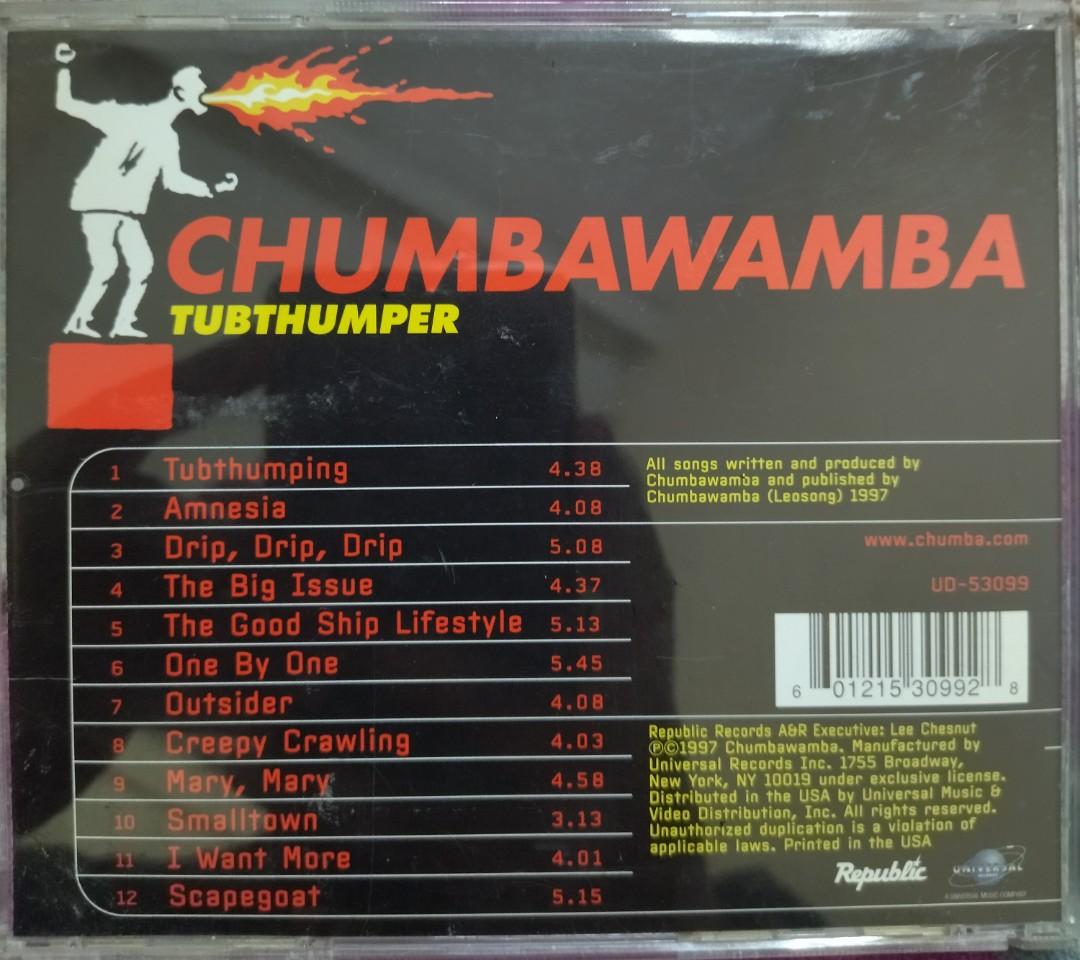 CHUMBAWAMBA, Hobbies & Toys, Music & Media, CDs & DVDs on Carousell