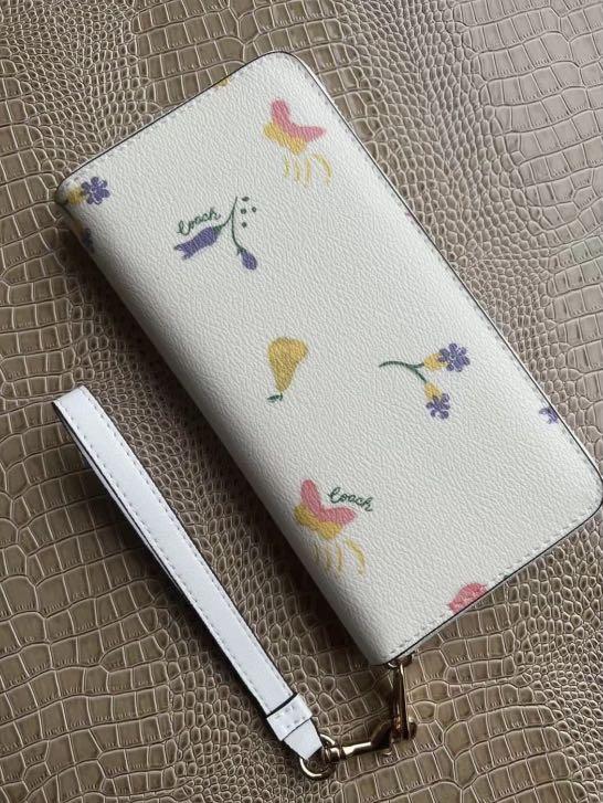 Coach Dreamy Fruits Print Wallet, Women's Fashion, Bags & Wallets ...