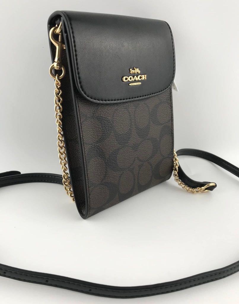 Coach Rachel Phone Crossbody in Signature Canvas, Women's Fashion, Bags ...