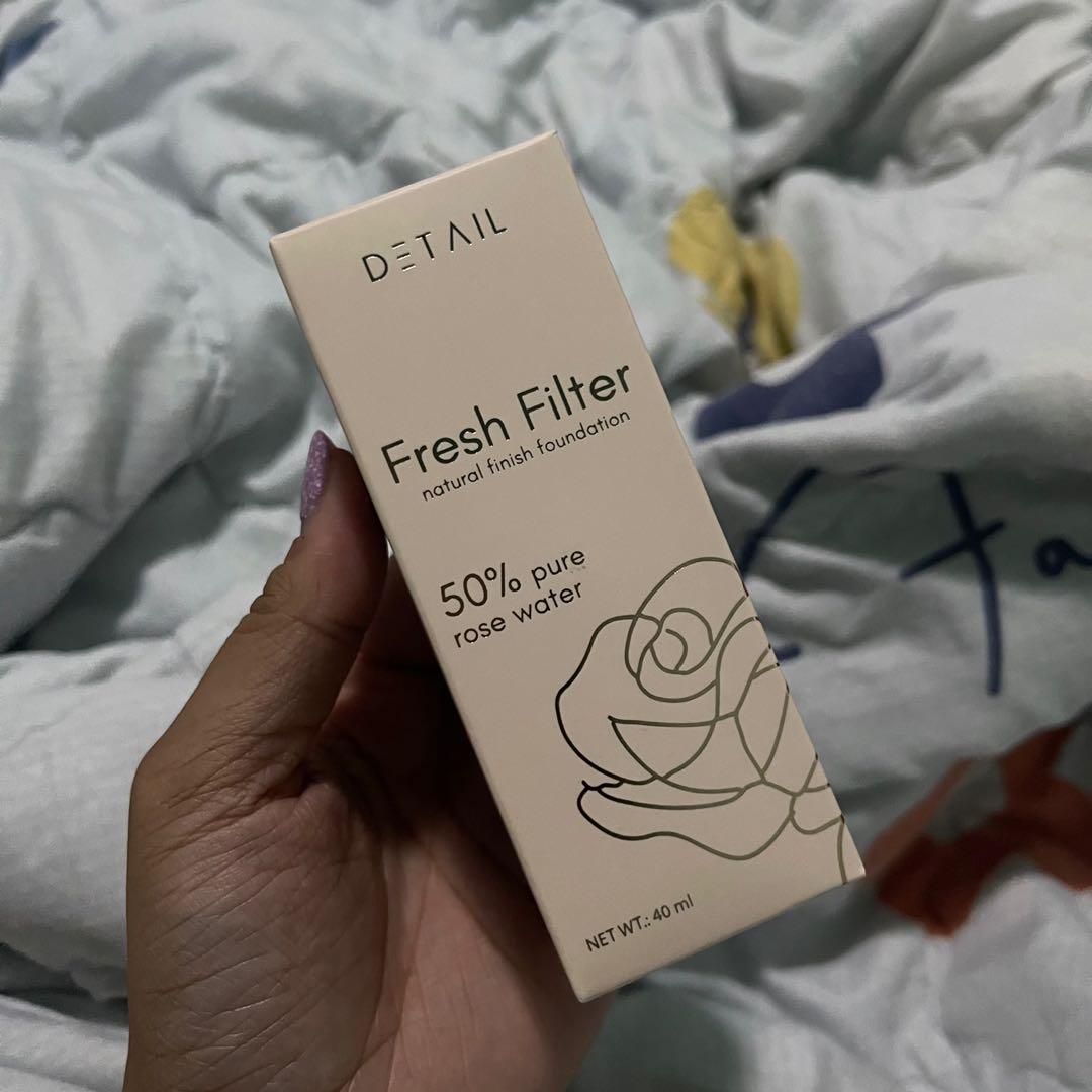 Detail Cosmetics Fresh Filter Foundation Macadamia, Beauty & Personal ...