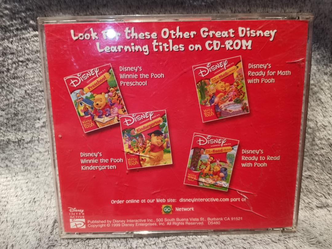 Disney Pooh Toddler Interactive CD ROM, Hobbies & Toys, Music & Media ...