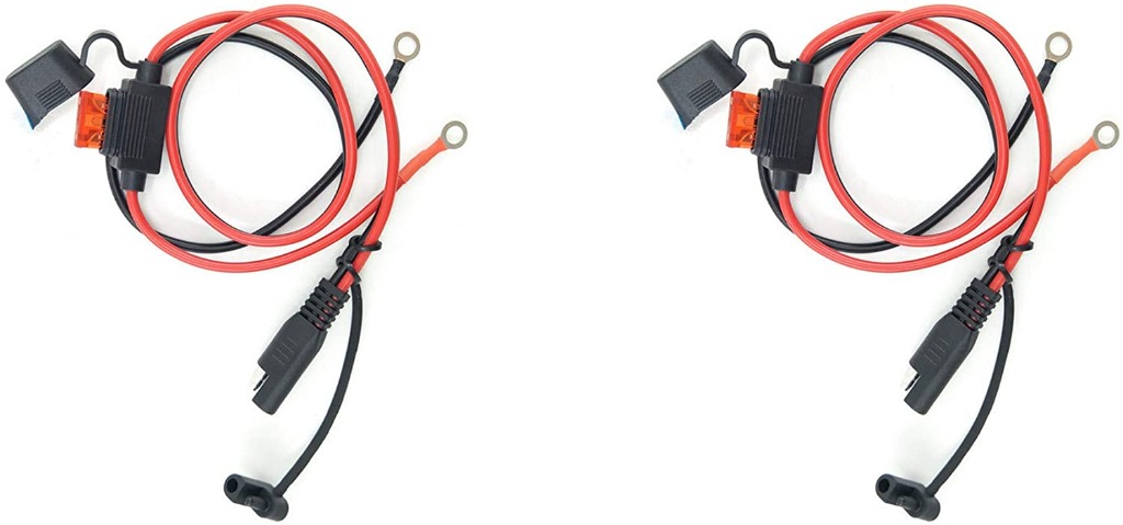 Dongge SAE battery connector 2ft SAE to O Ring Terminal Accessory Cable ...