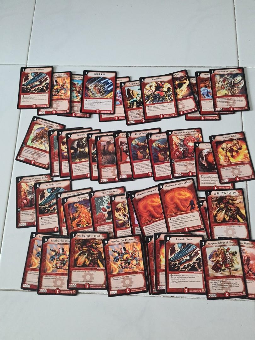 Duel Masters Fire Deck, Hobbies & Toys, Toys & Games on Carousell