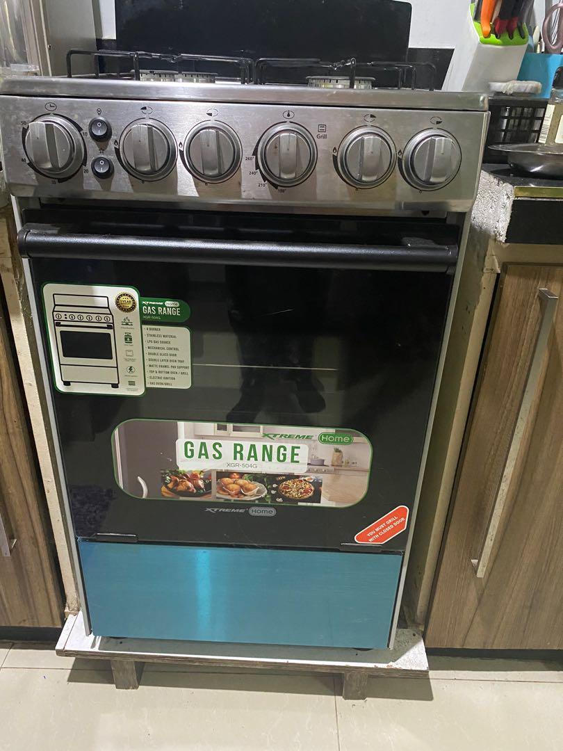 Extreme gas range with oven, TV & Home Appliances, Kitchen Appliances ...