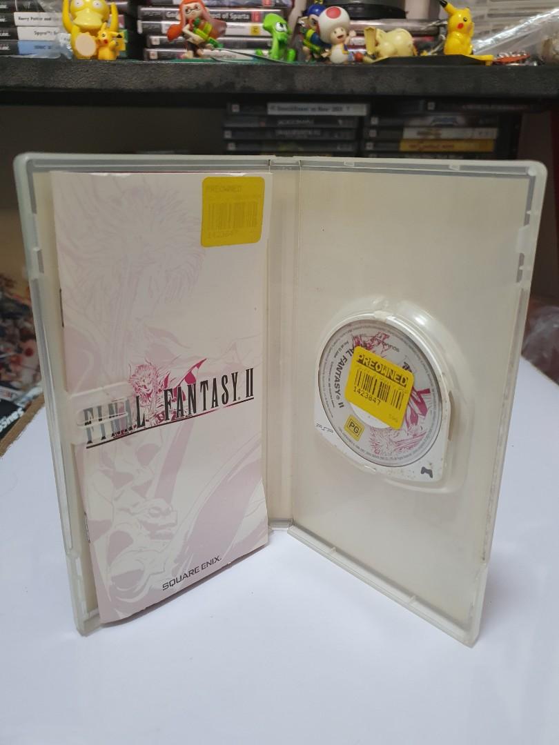 Final Fantasy II PSP (Sony Playstation Portable, region 2), Video ...