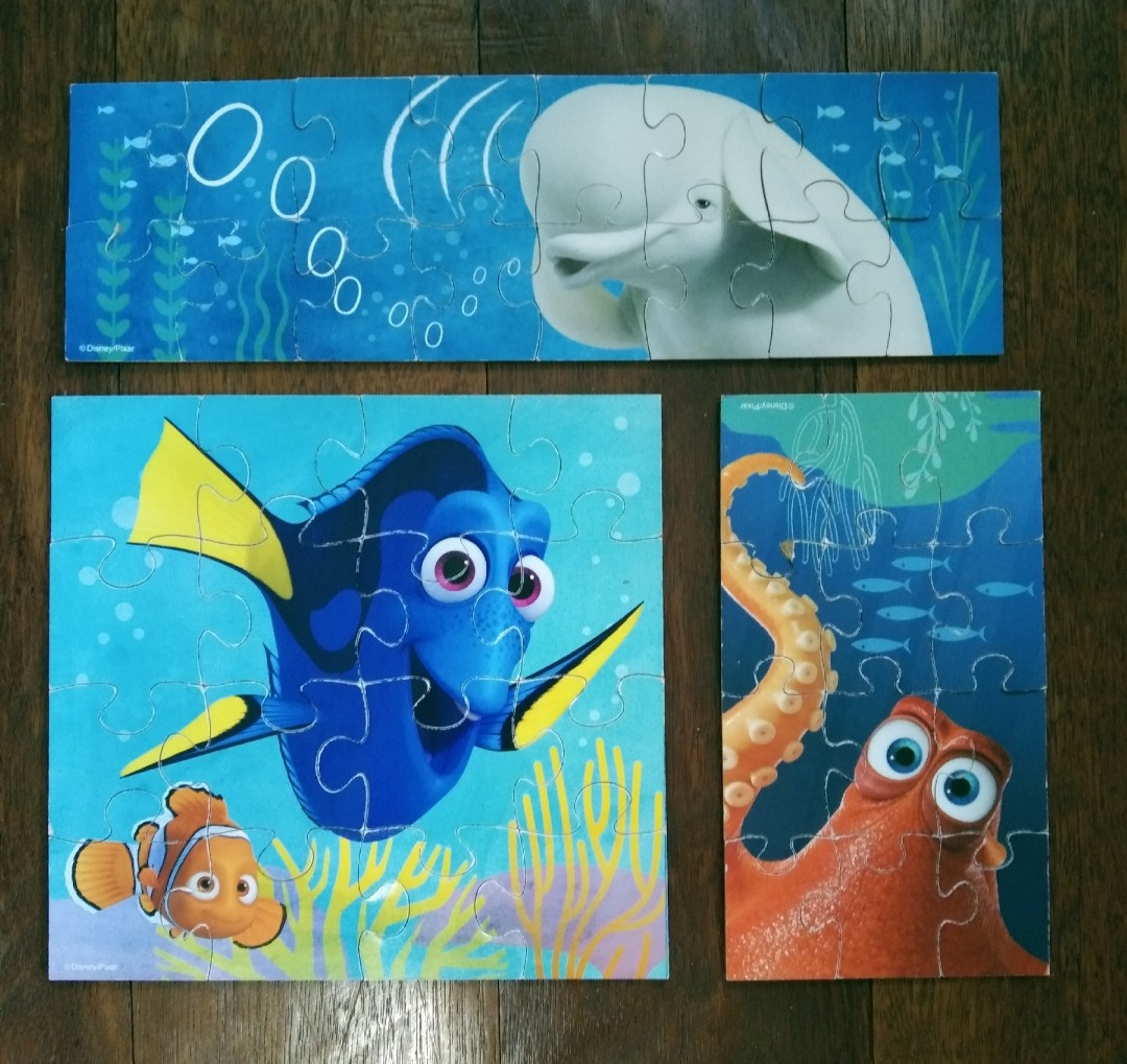 Finding Dory Puzzle Set, Hobbies & Toys, Toys & Games on Carousell