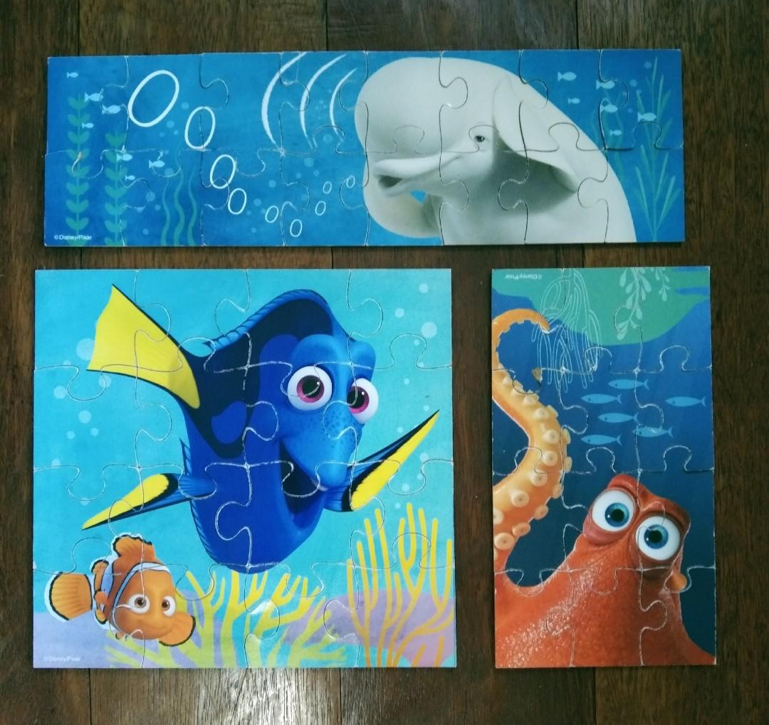 Finding Dory Puzzle Set, Hobbies & Toys, Toys & Games on Carousell