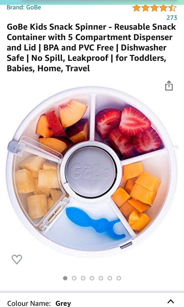 GoBe food container, Babies & Kids, Nursing & Feeding, Weaning ...