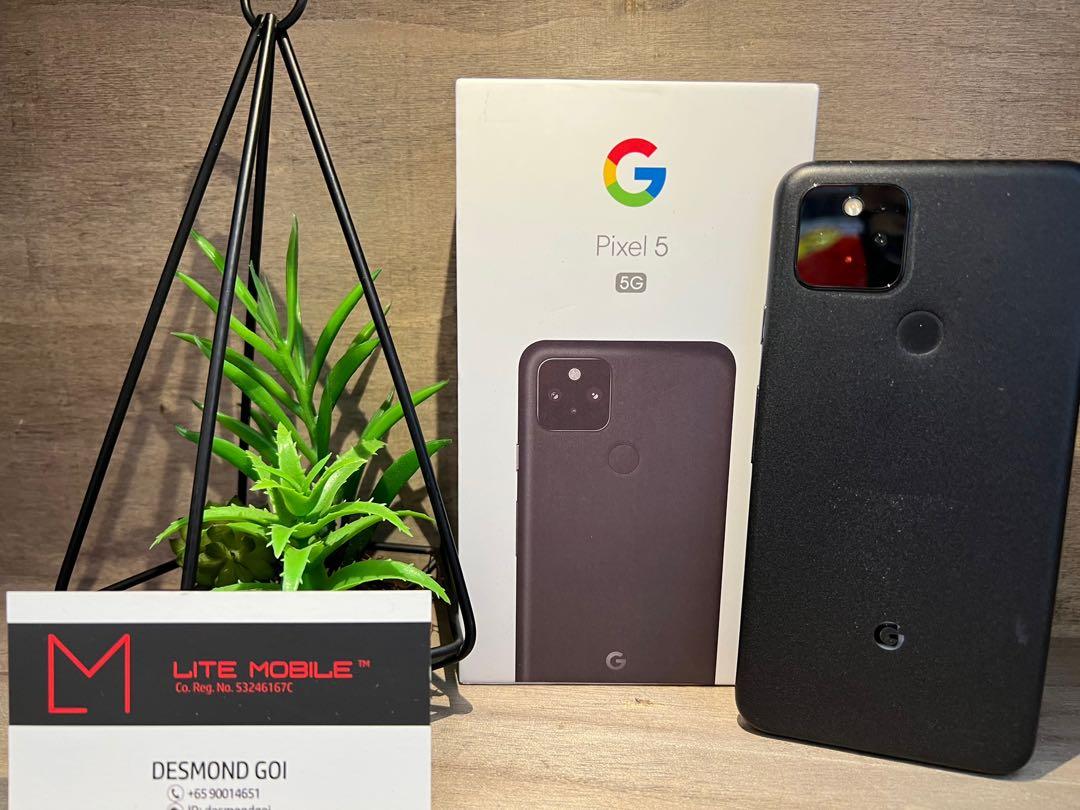 Google Pixel 5 5G 128GB | Just Black, Mobile Phones & Gadgets, Mobile ...