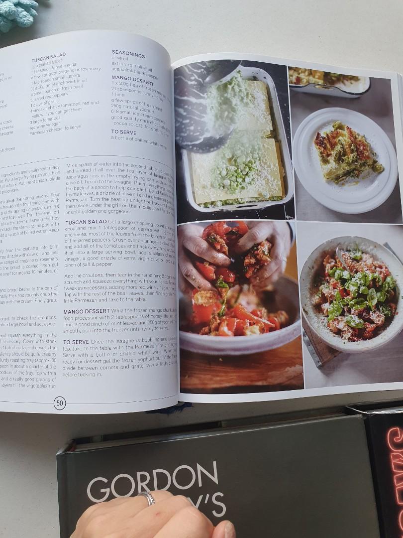 Gordon Ramsay Cookbook, Hobbies & Toys, Books & Magazines, Fiction ...