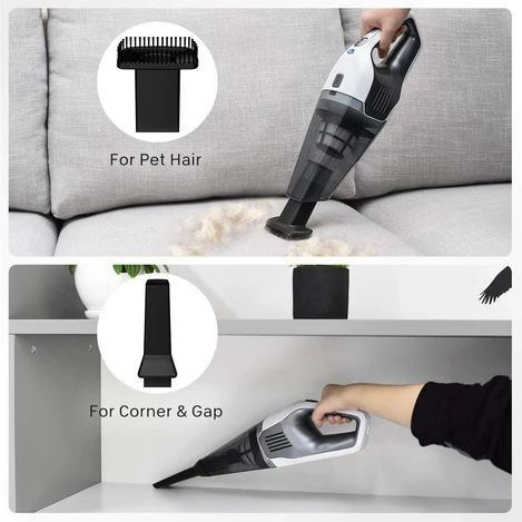 HoLife HM218B Handheld Vacuum Cordless with HEPA Filter, TV & Home ...