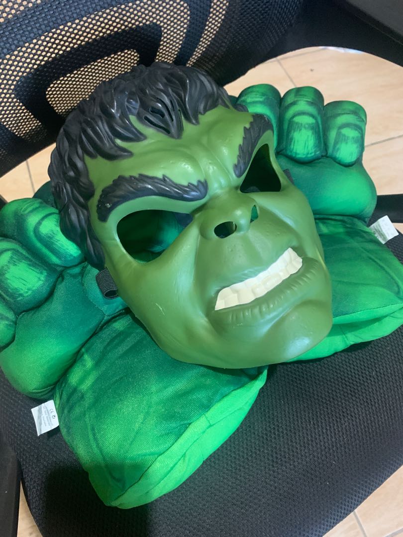 Hulk costume set, Hobbies & Toys, Toys & Games on Carousell