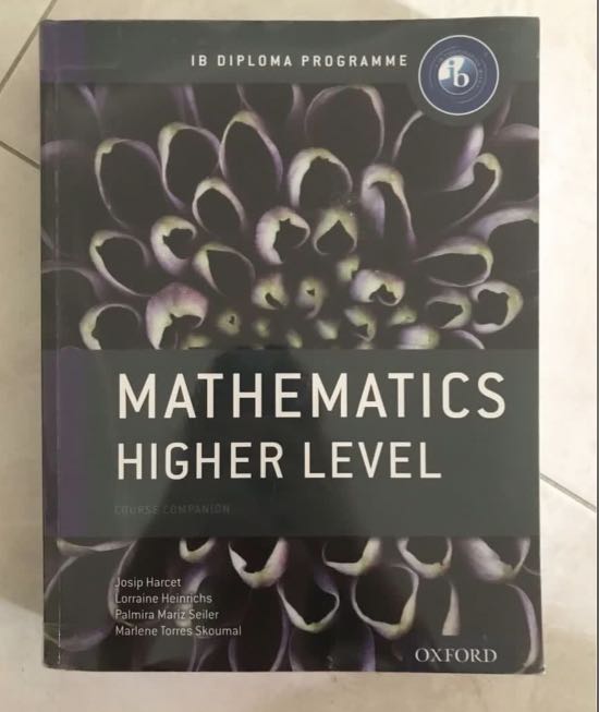 IB HL Math Textbook, Hobbies & Toys, Books & Magazines, Textbooks on ...