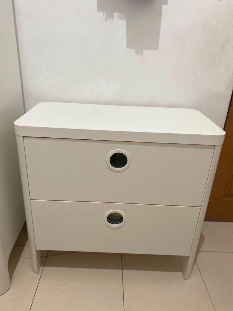 IKEA BUSUNGE SET Wardrobe and Chest Drawers, Bayi & Anak, Ranjang Bayi ...