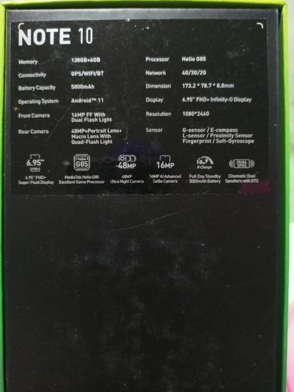 Infinix Note 10 X693, Mobile Phones & Gadgets, Mobile Phones, Android ...