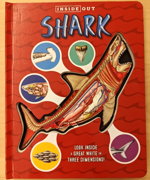 Inside Out Shark : Look inside a great white in three dimensions!, 興趣及 ...