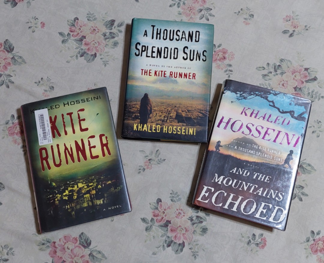 Hardbound Khaled Hosseini Books (BUNDLE ONLY) - Kite Runner, A Thousand ...