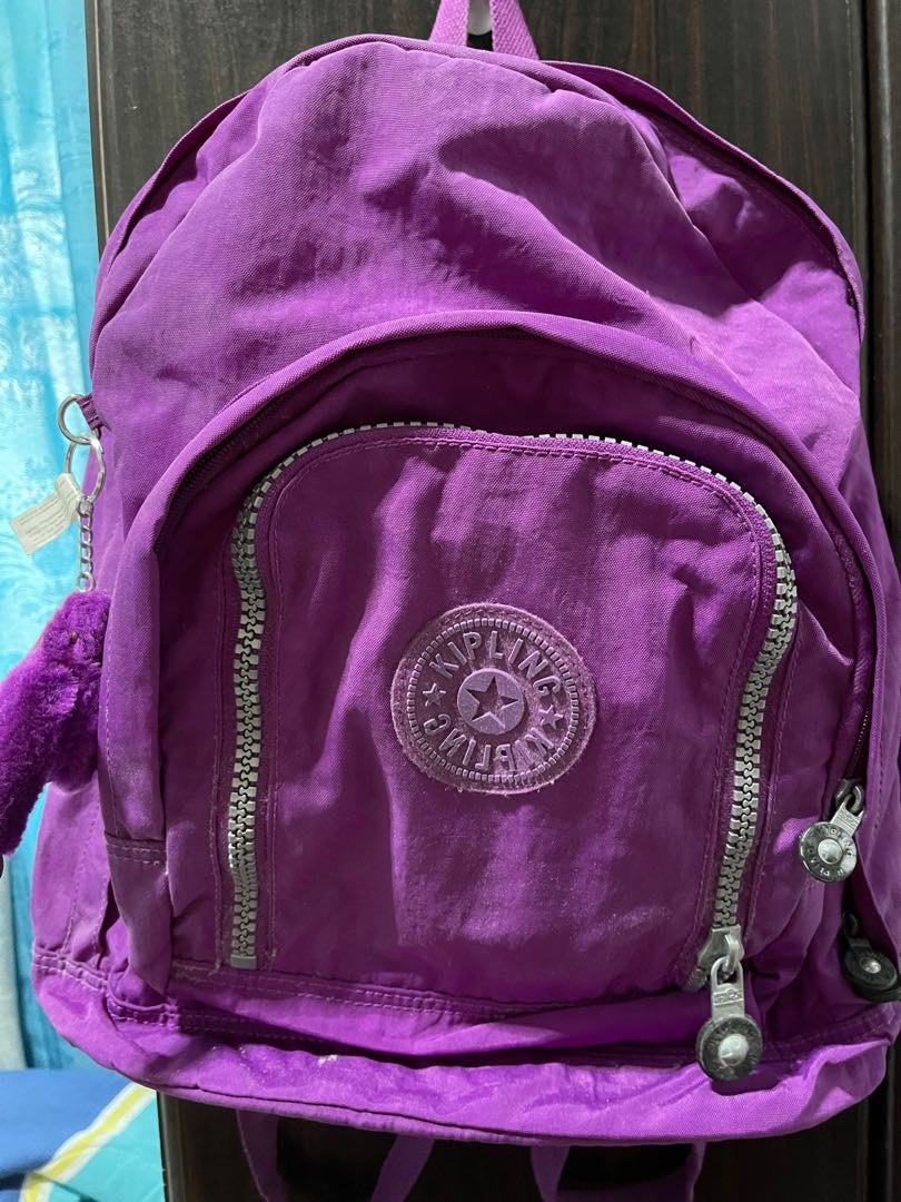 Kipling Hal Large Expandable backpack, Women's Fashion, Bags & Wallets ...