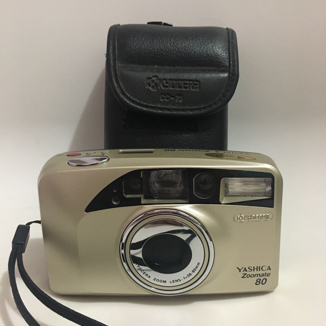 RUSH SALE! Kyocera Yashica Zoomate 80 with film, Photography, Cameras on Carousell