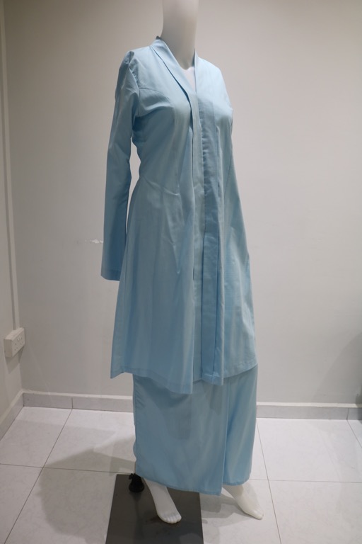 Light Blue Kebaya, Women's Fashion, Dresses & Sets, Traditional ...