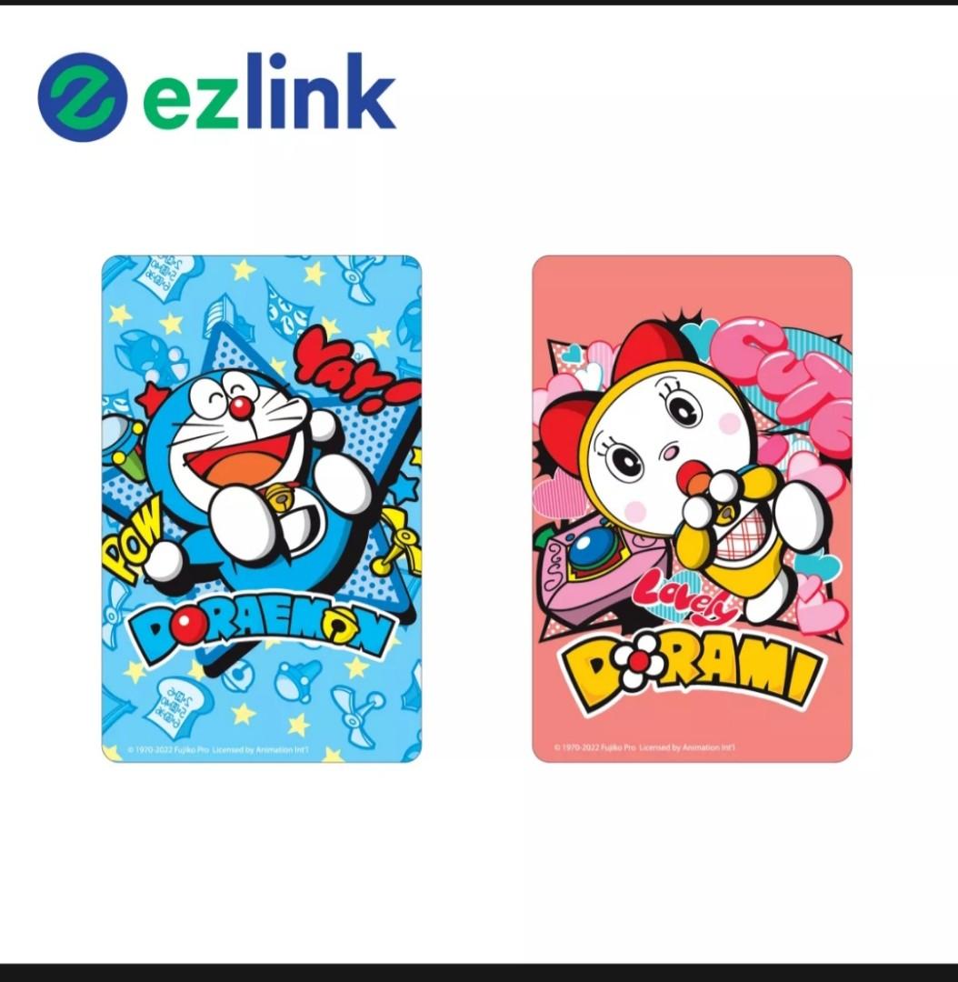 Limited Edition Doraemon & Dorami Ezlink Card, Tickets & Vouchers ...