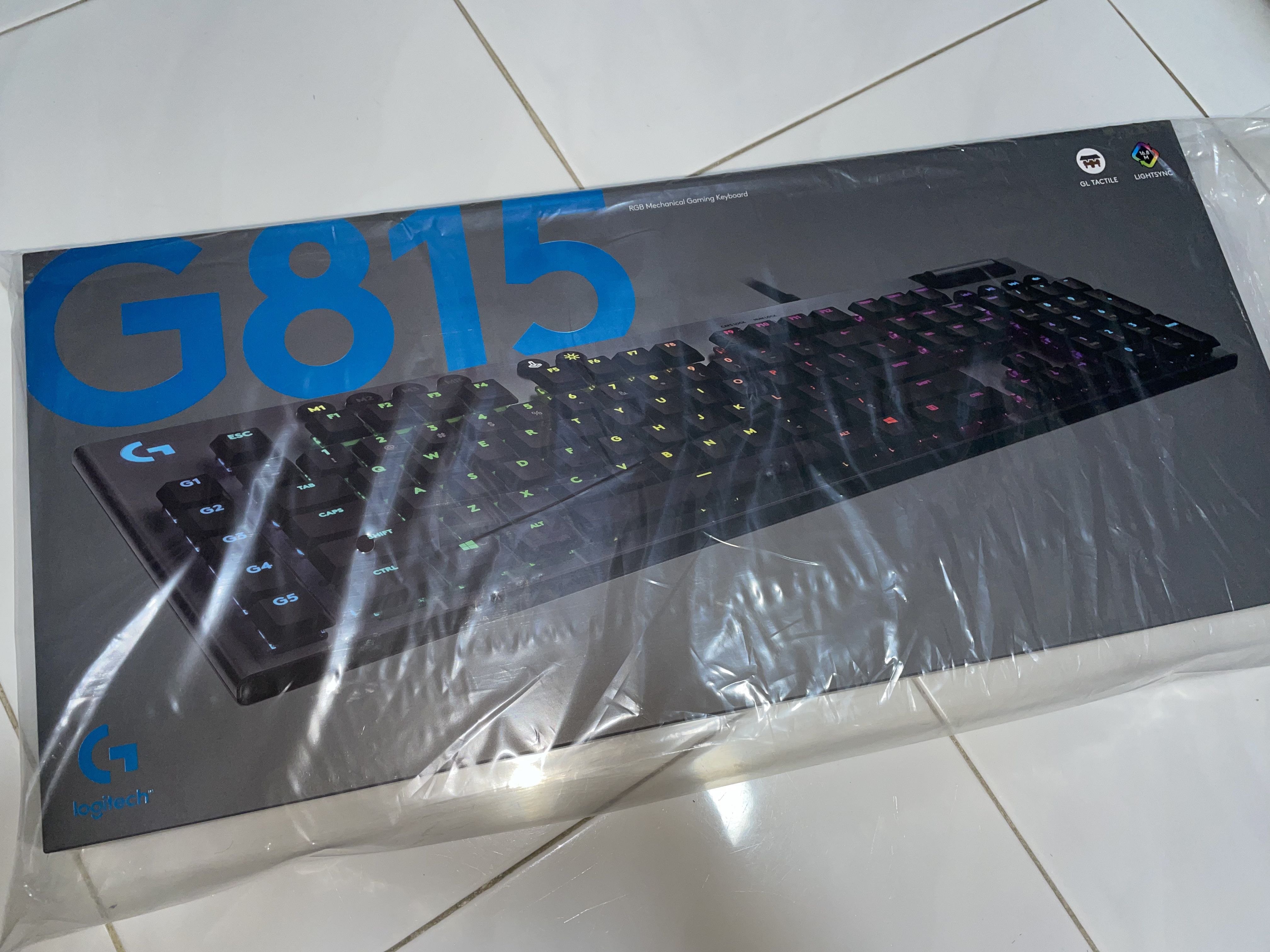 Logitech G815 (GL Tactile, Brown Switches), Computers & Tech, Parts ...