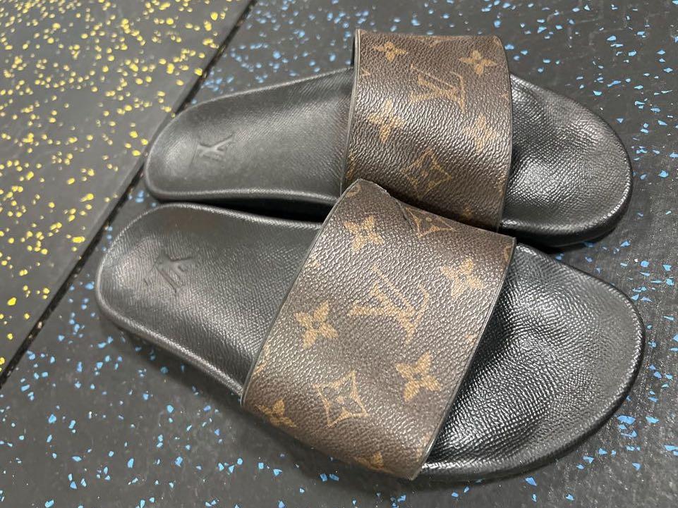 LV SLIDES, Men's Fashion, Footwear, Flipflops and Slides on Carousell