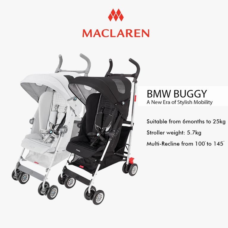 Maclaren BMW Stroller (6mth-25kg) - Limited Edition (J239), Babies ...